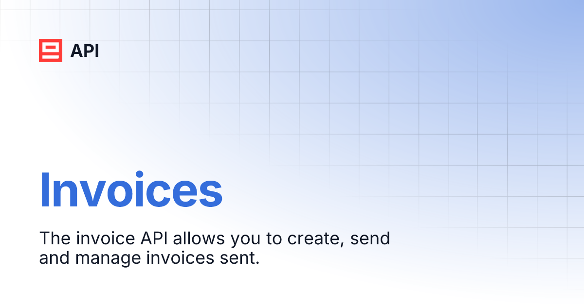 Invoices | API